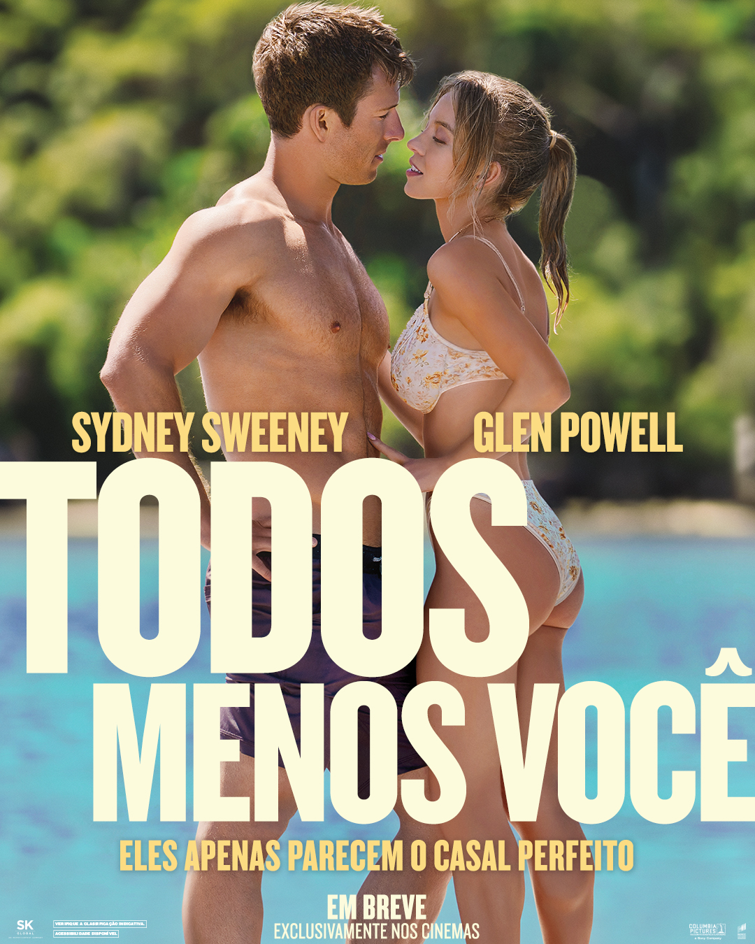 Todos Menos Você Sydney Sweeney E Glen Powell Se Odeiam E Se Amam Na